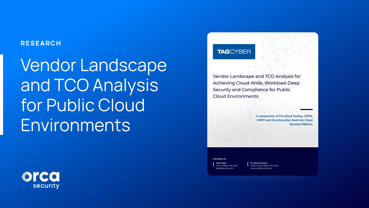 Cloud Security: Vendor Landscape and TCO Analysis