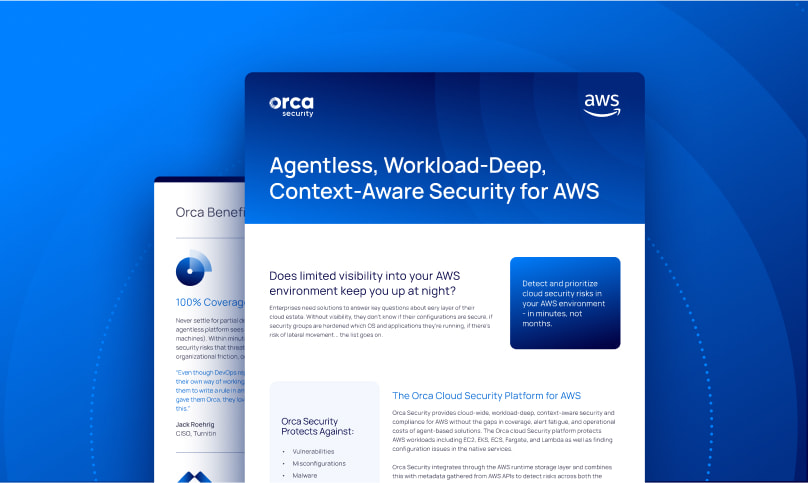 Agentless AWS Security Solution for Cloud Compliance
