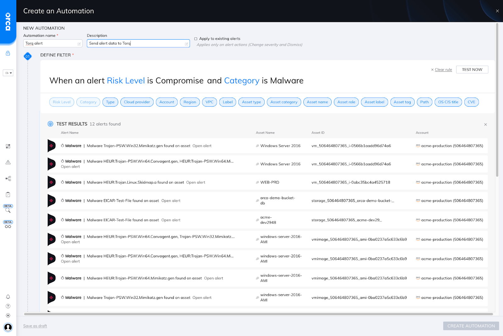 Torq and Orca Security - Cloud Security Solutions