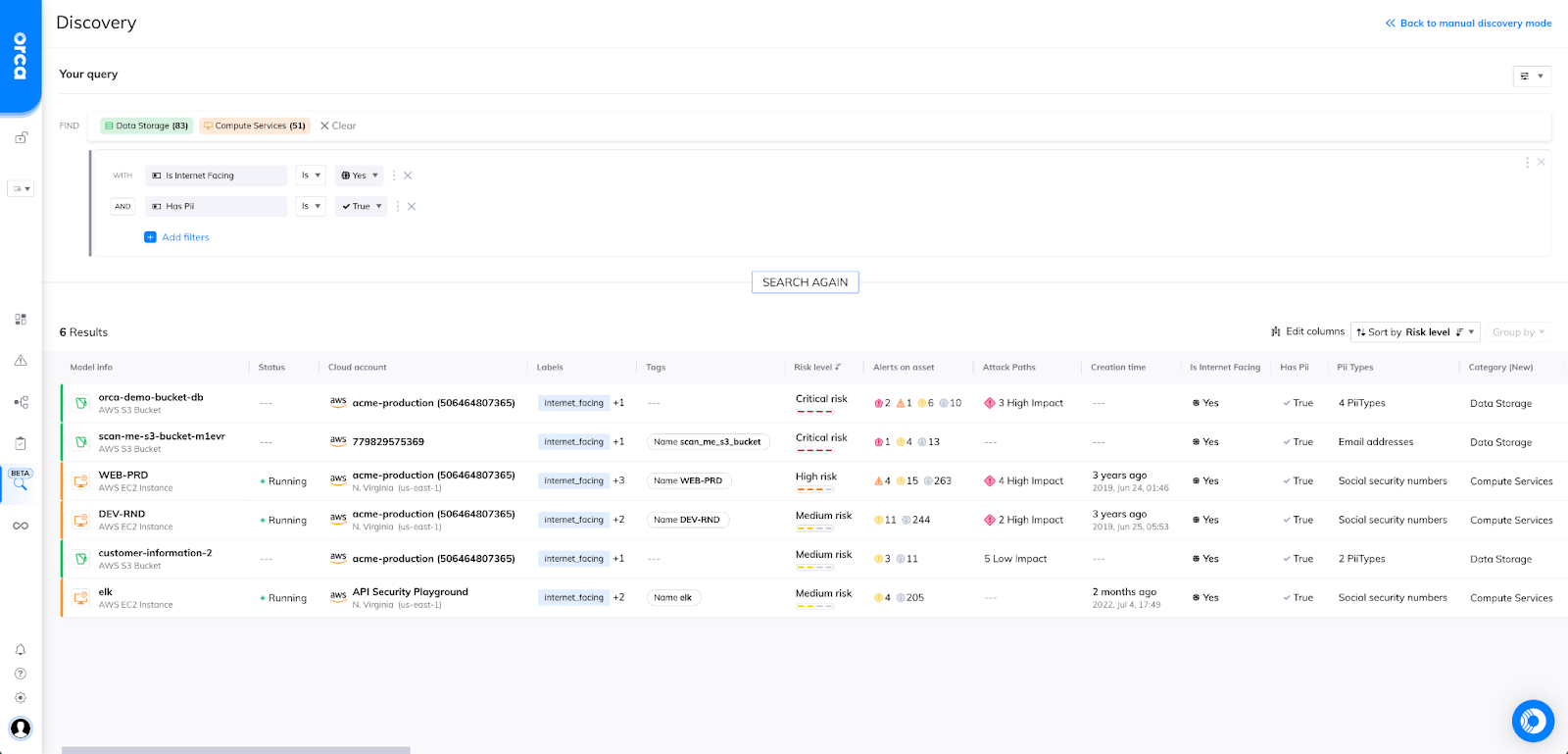 Query Data Across Your Cloud Environment | Orca Security
