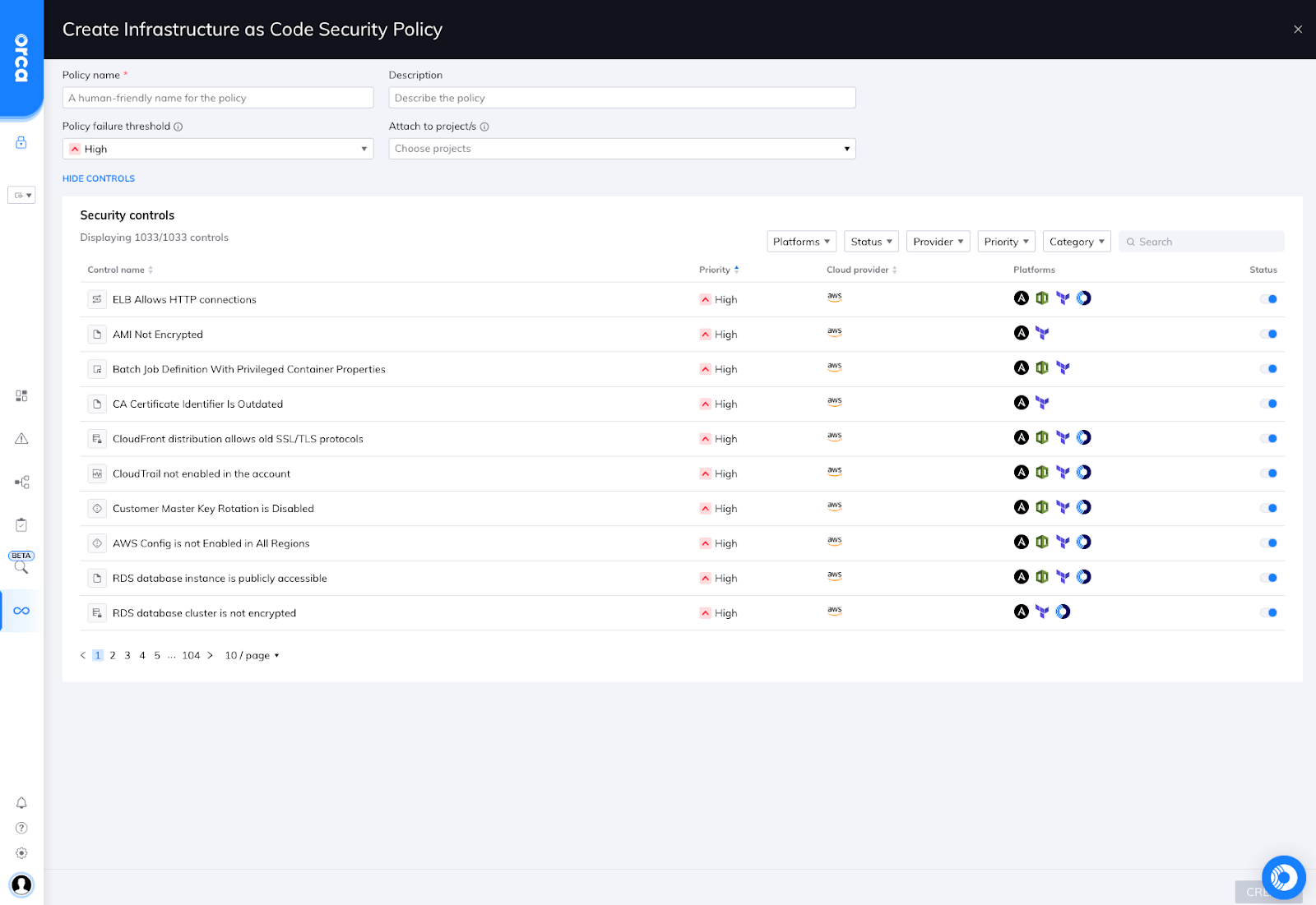 Shift Left Infrastructure As Code Templates Orca Security