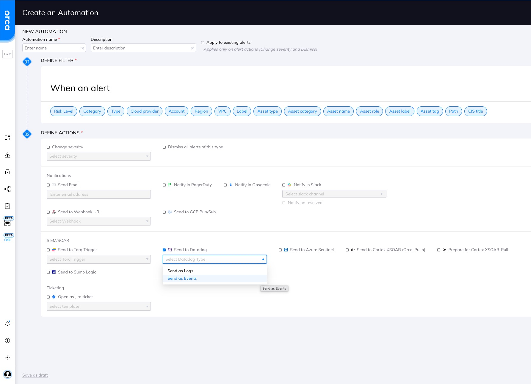 DataDog and Orca Security - Cloud Security Solutions