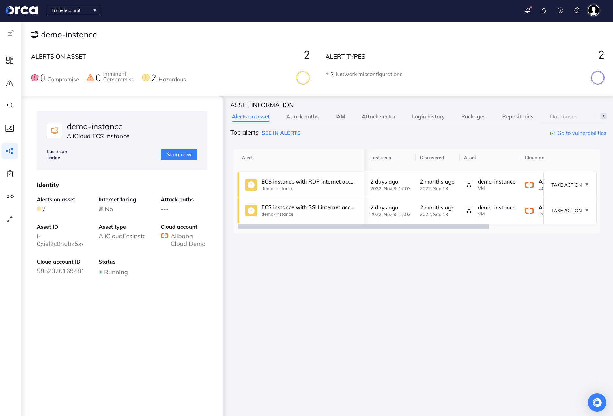 Agentless Security for Alibaba Cloud | Orca Security
