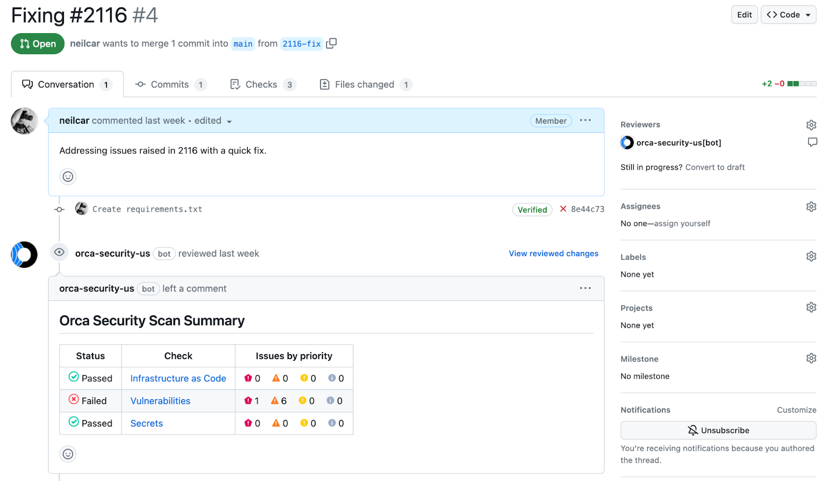 Tracing Cloud Security Issues with Cloud to Dev Capabilities