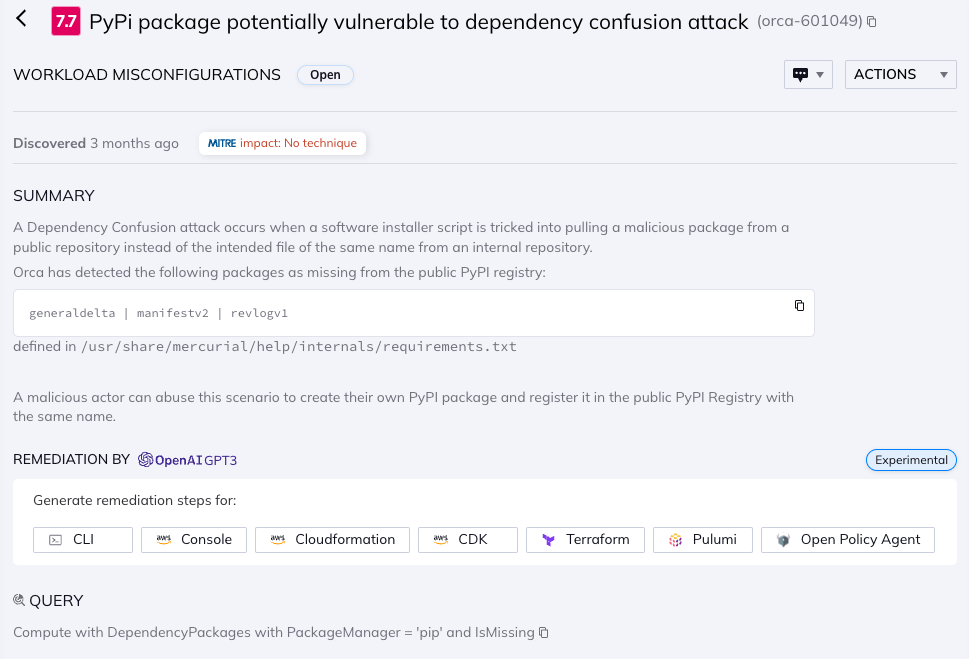 Dependency Confusion Supply Chain Attacks | Orca Security