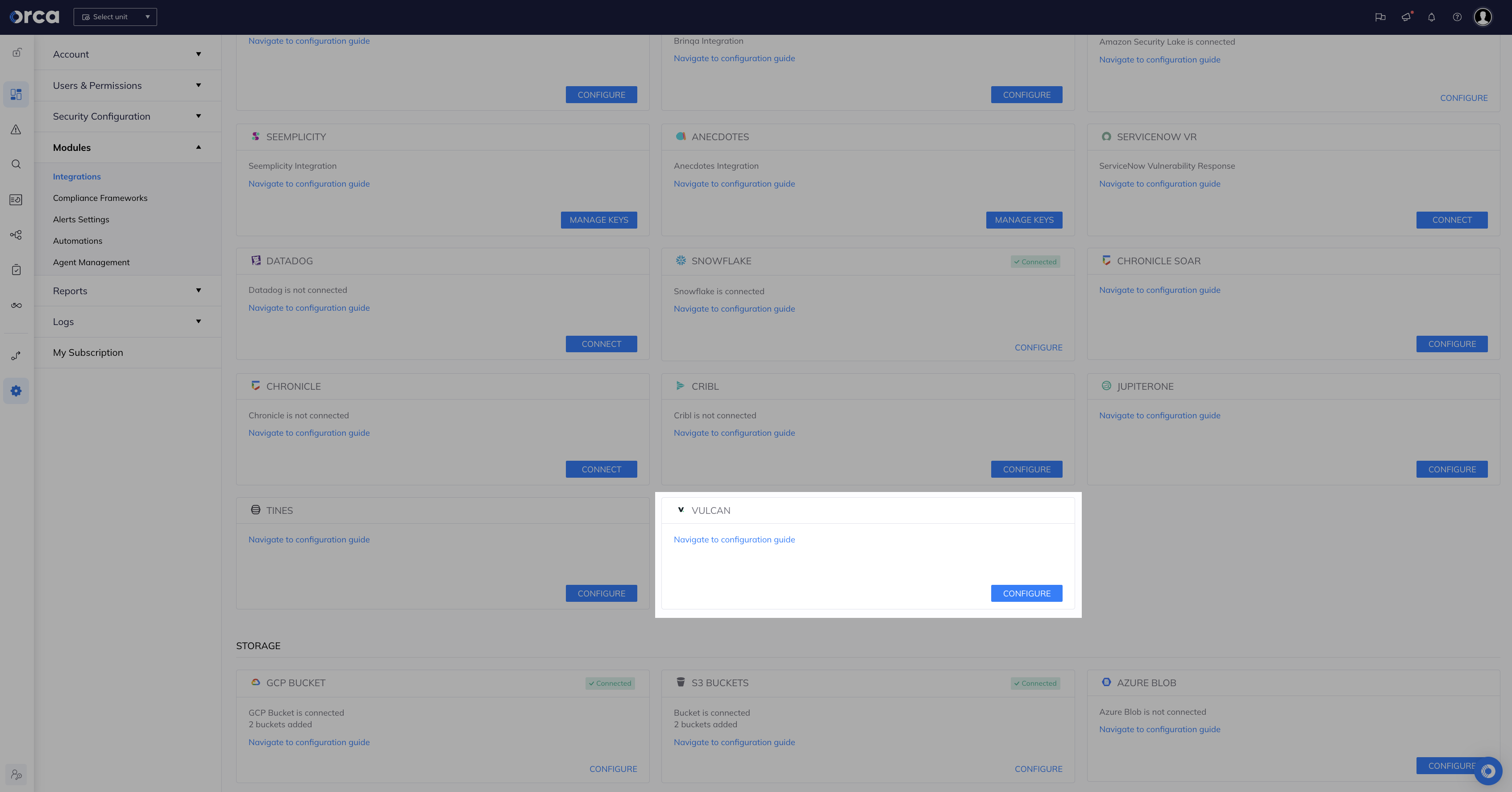 Orca and Vulcan Cyber: Unified Vulnerability Management