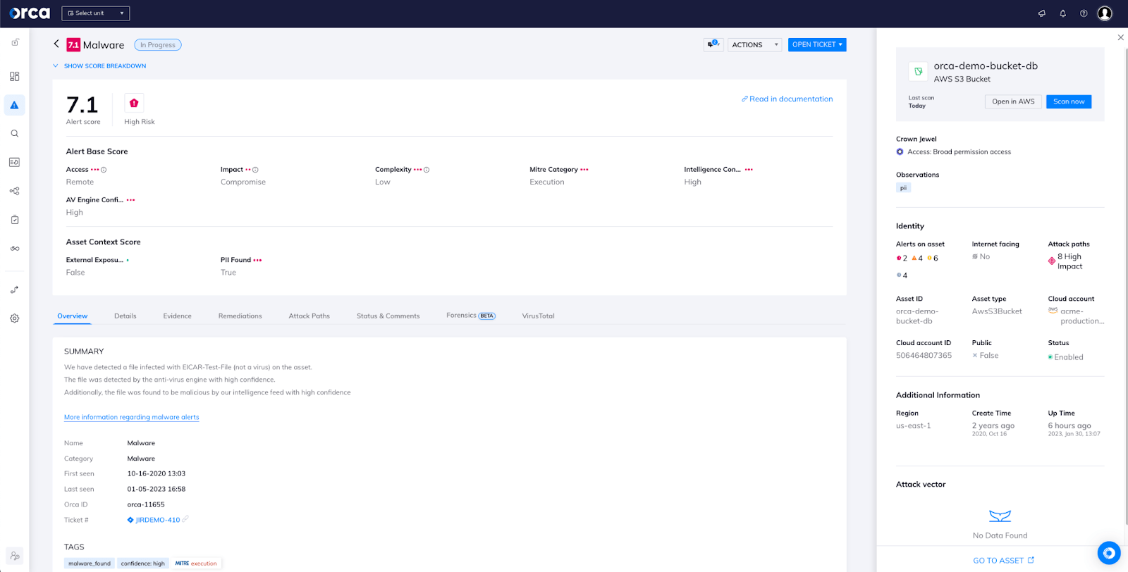 The Risk of Malware in Cloud Storage Buckets | Orca Security
