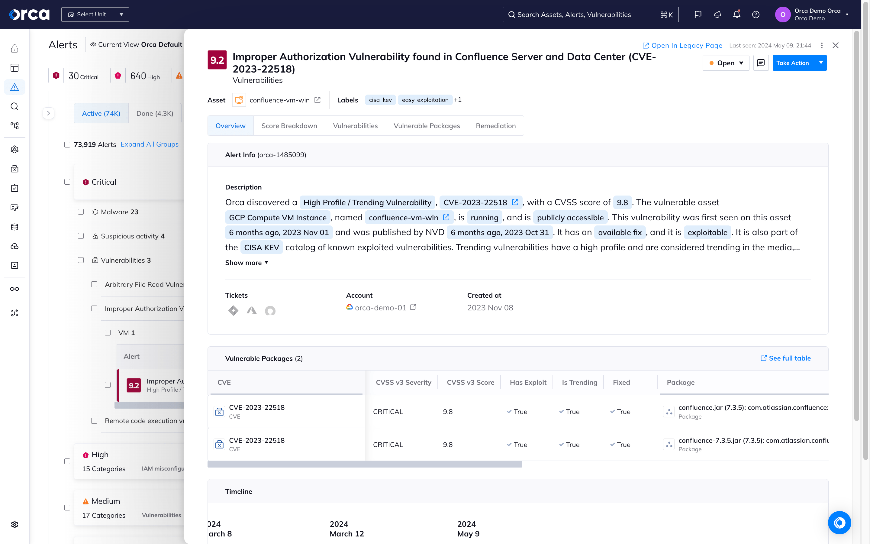 Cloud Vulnerability Management Platform | Orca Security